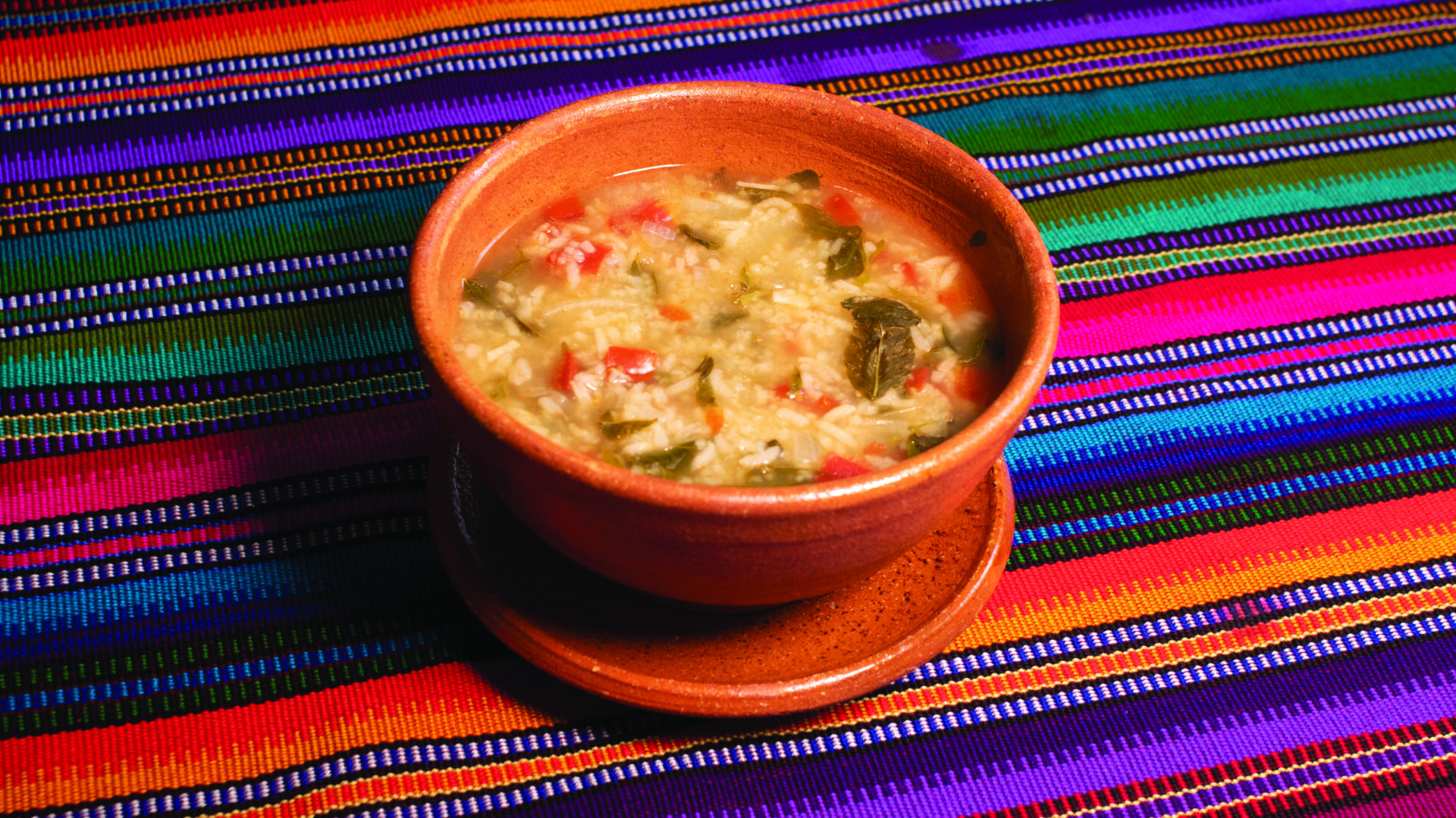 Sopa De Arroz Con Chipilín Culturaguate